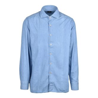 LUIGI BORRELLI NAPOLI Denimhemd - - Shirts - Herren - Blau - XL