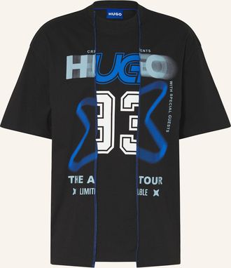 HUGO BOSS Hugo T-Shirt Nesitis schwarz