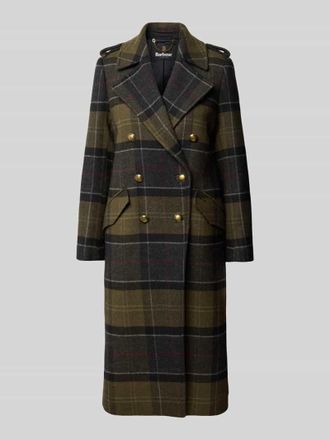 Barbour Taillierter Mantel aus Woll-Mix