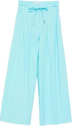 Ermanno Scervino Femme, Pantalons, Bleu, Taille: 36 FR Turchino Pantalone