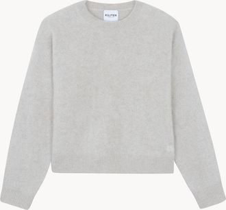 Kujten Pull cachemire femme col rond, 4 fils - Pull Loty