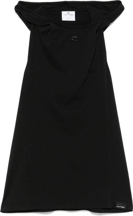 Courrèges Top - Schwarz