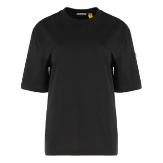 Moncler Femme, Tops, Noir, Taille: 42 FR Ee72 T-shirt