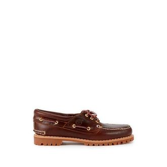 Timberland Chaussures bateau crant&eacute;es en cuir