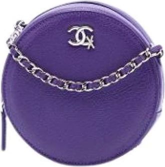 Chanel Sac bandouli&egrave;re Pre-owned - Femme - Pre-owned - Violet - Taille: ONE Size