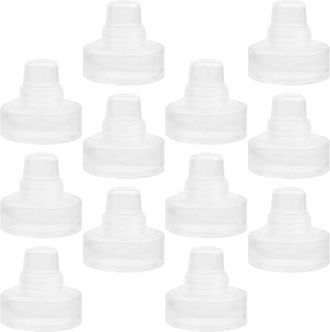 Pretyzoom 12St T-Förmige Flaschenverschlüsse Aus Kunststoff Für Weinflaschen Glasflaschenverschluss Barzubehör Ideal Für Restwein Und Haushaltsgebrauch