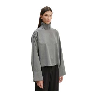 2nd Day Francisca Rollkragenpullover - - Blouses & Shirts - Damen - Grau - M