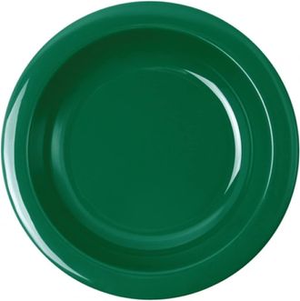 WACA 1941 Suppenteller Kunststoffteller 500 ml Dm 215 mm Mehrwegartikel, Farbe:gr&uuml;n