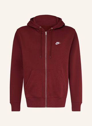 Nike Sweatjacke Club rot