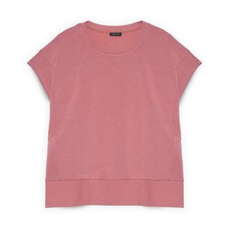 Fiorella Rubino &Auml;rmelloses Scuba-Sweatshirt - - Sweatshirts & Hoodies - Damen - Rosa - XL