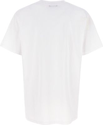 Balmain Mens Bicolor Organic Cotton T-Shirt
