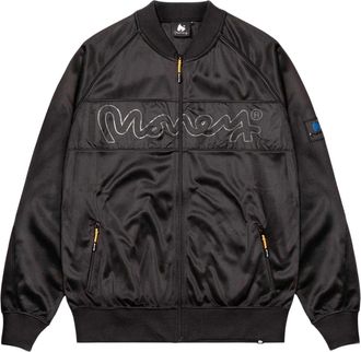 Money Clothing Bomberjacke f&uuml;r Herren, Satin (Schwarz)