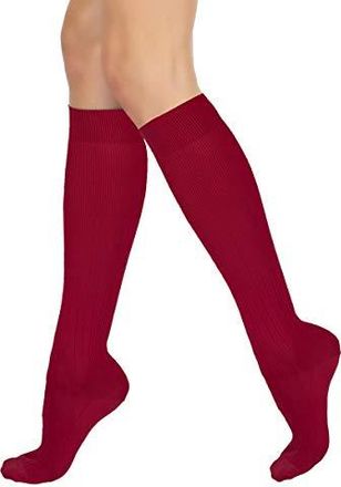 Sarah Borghi Mi-Bas Femme avec Microfibre Douce, Chaussettes Longues Confort, Made in Italy
