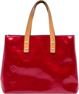 Louis Vuitton Pre-owned Cuir sacs-louis-vuitton - Femme - Pre-owned - Rouge - Taille: ONE Size