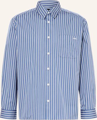 A.P.C. Hemd Regular Fit blau