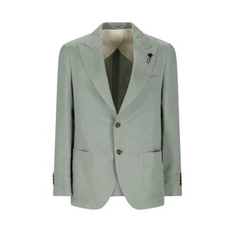 Lardini Iconic Drop 7 Reg Jacket - - Jackets - Herren - Gr&uuml;n - XL