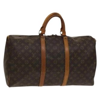 Louis Vuitton Pre-owned Toile sacs-louis-vuitton - Femme - Pre-owned - Brun - Taille: ONE Size