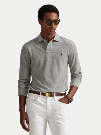 Polo Ralph Lauren Poloshirt 710681126003 Grau Slim Fit