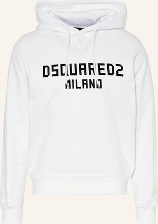 Dsquared2 Hoodie Cool Fit weiss