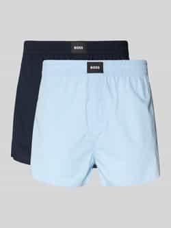 HUGO BOSS Regular Fit Boxershorts aus reiner Baumwolle im 2er-Pack Modell CW PEACH