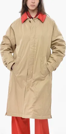 Undercover JUN TAKAHASHI FRAGMENT Steppmantel mit kontrastierendem Kragen Undercover