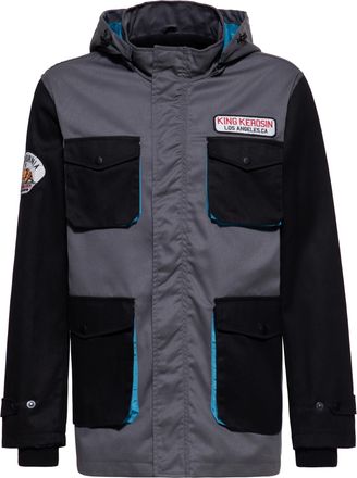 King Kerosin Herren &Uuml;bergangsjacke Los Angeles C.A