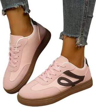 Generic Baskets Orthopédiques Confortables Pas Cher sans LaçAge Basket De Marche Mode Et Sport Semelles Souples Coussin dair Chaussures Randonnée Femme pour D