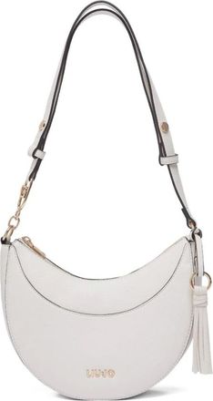 Liu Jo Femme, Sacs, Blanc, Taille: ONE Size Sac Hobo Medium avec Breloque