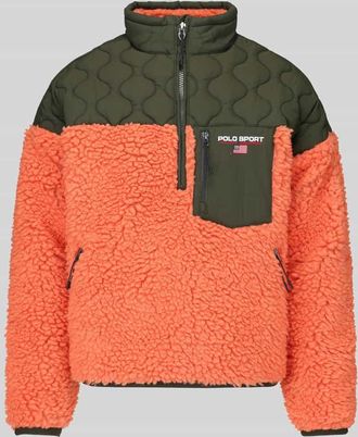 Polo Ralph Lauren Sweatshirt mit kontrastierendem Steppeinsatz aus Nylon