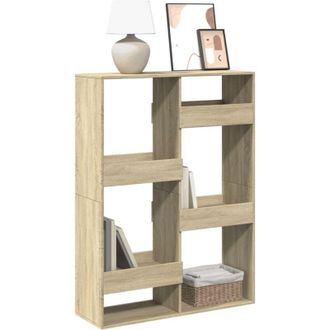 vidaXL Bücherregal Sonoma-Eiche 100x33x135 cm Holzwerkstoff - Vidaxl