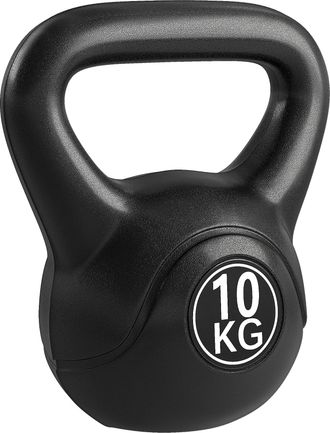 HOMCOM Kettlebell Kugelhantel 10 kg Gewicht-Hantel mit Sand bef&uuml;llt f&uuml;r Anf&auml;nger Zuhause Krafttraining