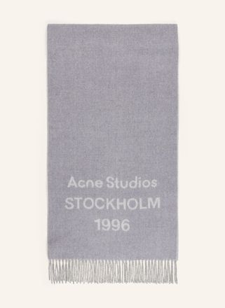 Acne Studios Schal grau