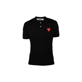 Comme Des Gar&ccedil;ons Polo Shirt - - Tops - Herren - Schwarzk - S