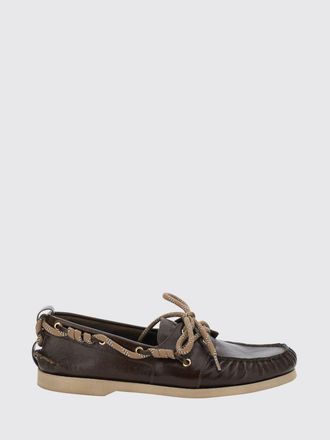 Golden Goose Bootsschuhe aus Kalbsleder im Vintage-Stil mit Mokassinnaht
