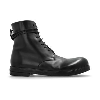 Mars&egrave;ll Leder-Stiefeletten - - Shoes - Herren - Schwarzk - 41 EU