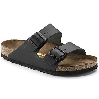 Birkenstock 051193 Arizona black, Natural Leather Homme Black EU 44