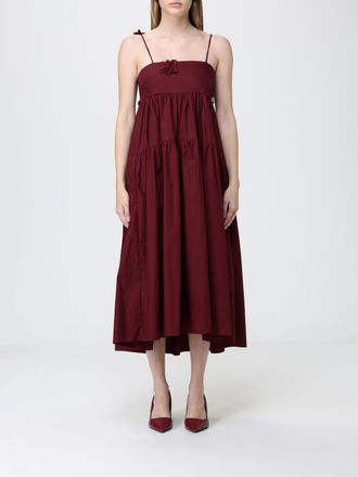 Meimeij Robe Femme couleur Cuir