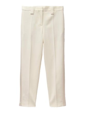 Versace Pantalons D&eacute;contract&eacute;s - Blanc