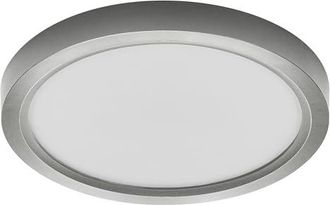 Osram Orbis Quickfix 245mm LED Deckenleuchte, 20W, 3000K Warmwei&szlig;, 2100lm, Click-DIM, Silber, Kunststoff/Metall