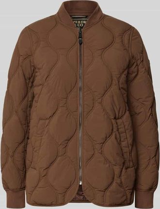 Superdry Steppjacke mit Stehkragen und Eingrifftaschen