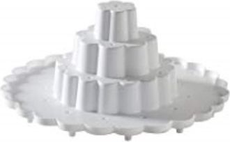 Nordic Ware Cake Pop Etagere Display St&auml;nder, Wei&szlig;