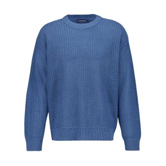 Frescobol Carioca Jardim Leinenpullover - - Knitwear - Herren - Blau - S