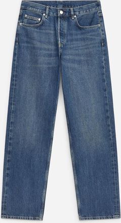 Arket OCEAN Loose Selvedge Jeans -Blau