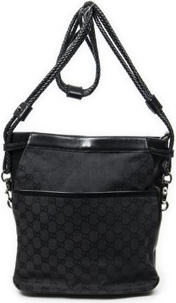 Gucci Crossbody Bags - Front Pocket Braided Tote - Gr. unisize - in Schwarz - f&uuml;r Damen