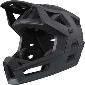 IXS Trigger Ff Integralhelm für Mountainbike, Schwarz, SM (54-58cm)