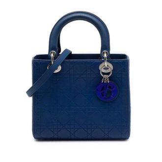 Dior Pre-owned Lady Dior - Femme - Pre-owned - Bleu - Taille: ONE Size