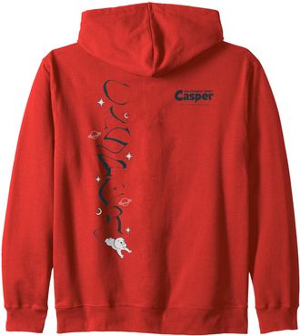 Casper The Friendly Ghost Vertical Logo Kapuzenjacke