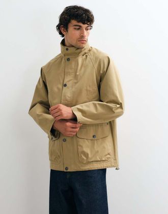 Barbour Modern Bedale wasserdichte Jacke in Beige-Neutral