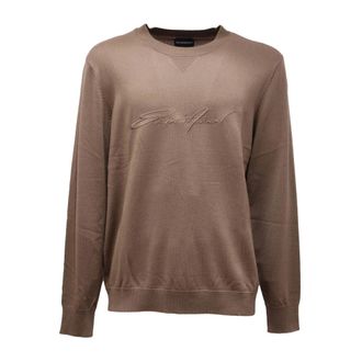 Armani 6L1Mxj 1Mbpz Pullover - - Knitwear - Herren - Braun - 3XL