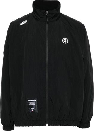 Aape By A Bathing Ape Jacke mit Logo-Patch - Schwarz